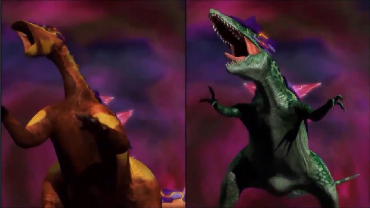 Dino Rey Batalla Del El Equipo D Y La Pandilla Alpha VS ...