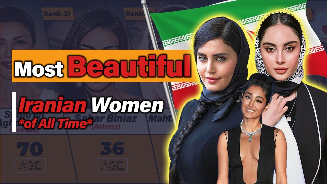 30 Most Beautiful Iranian Women *Persian Ladies* | Top 20 Data - YouTube