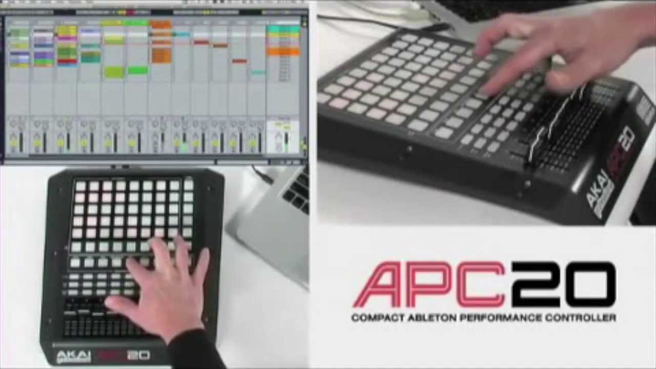 AKAI MPC20 ABLETON - YouTube
