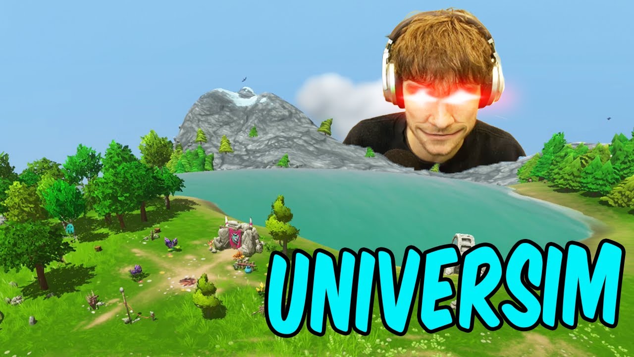 Teo plays The Universim with viewers - YouTube
