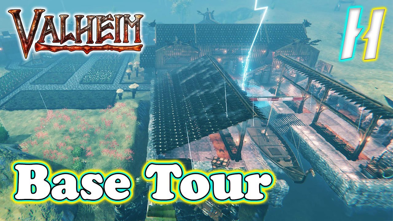Base Tour, Plains Costal Fortress in Valheim - YouTube