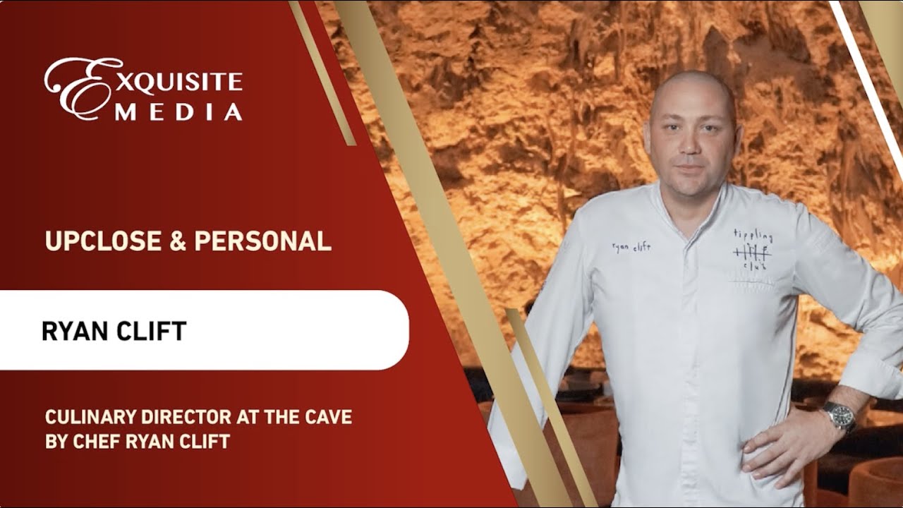 Up Close & Personal with Ryan Clift - Culinary Director at The cave by Chef Ryan Clift - YouTube