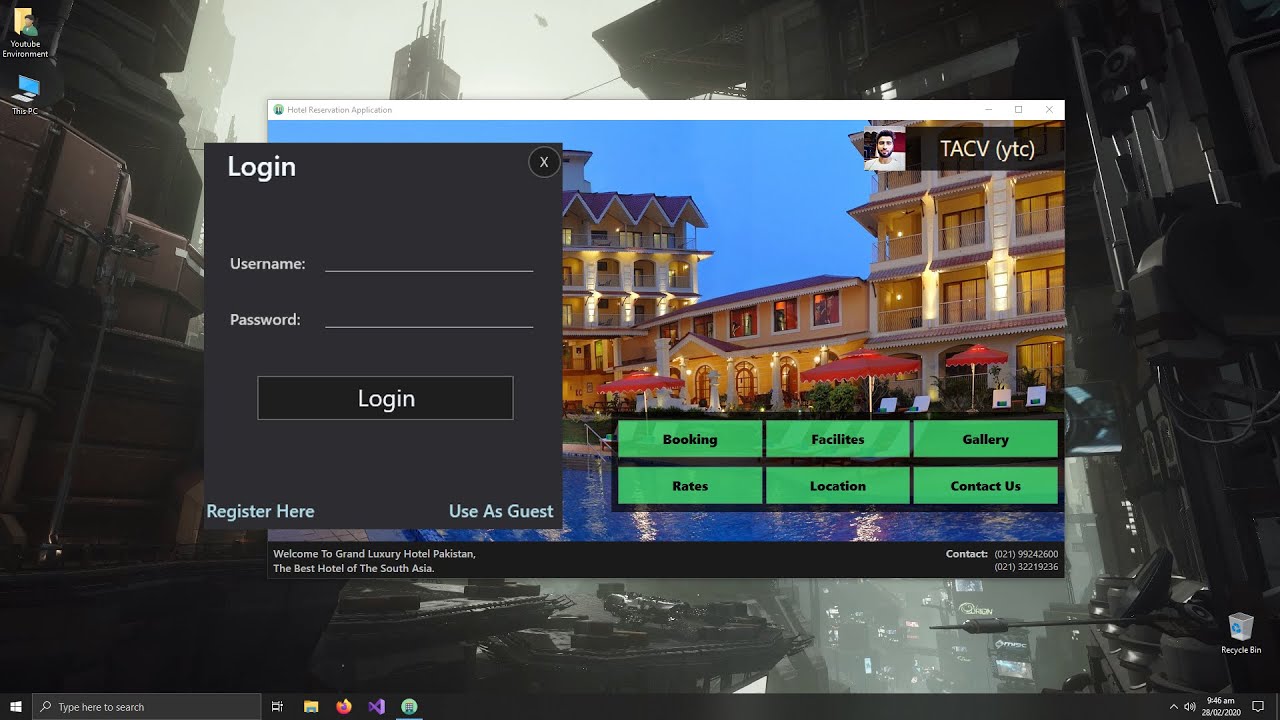 Overview of Hotel Reservation System (Using C# & FireBase) | Final ...