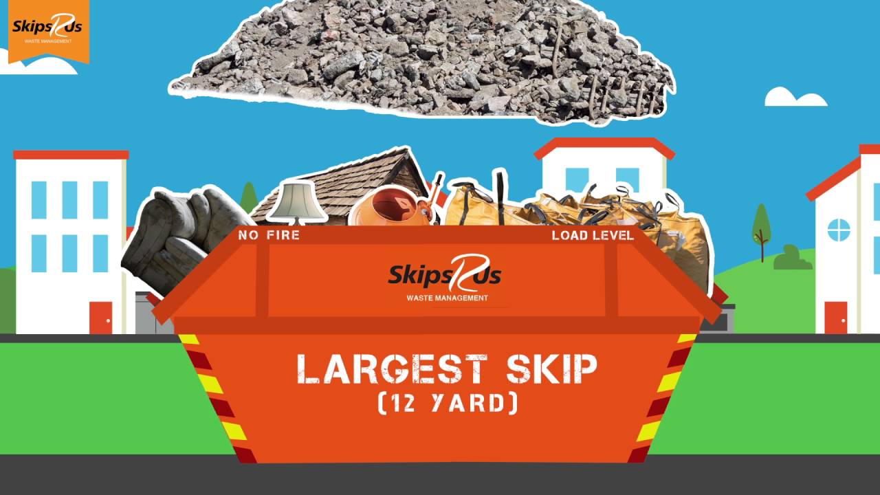 12 Yard Skip - YouTube