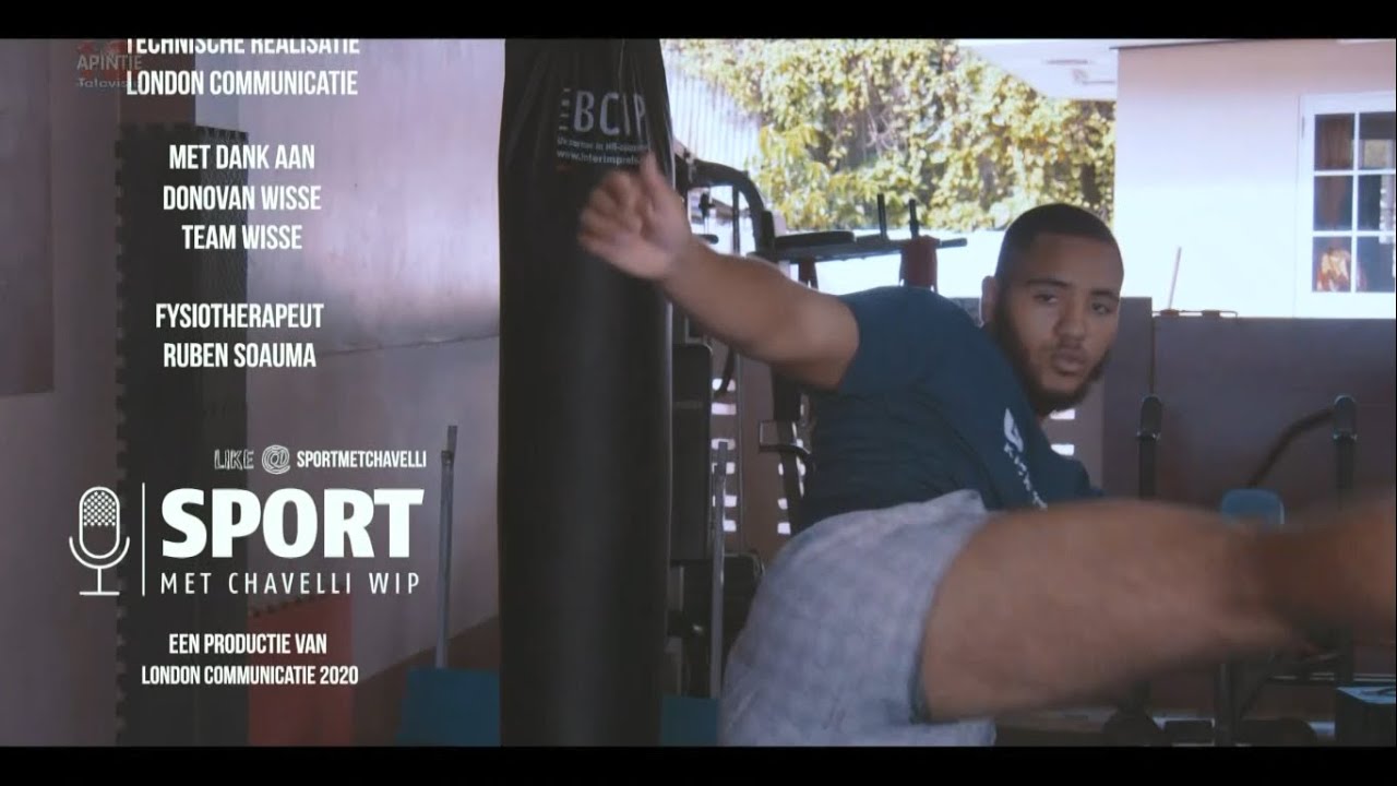 Donovan Wisse in het progamma: Sport met Chavelli Wip - YouTube