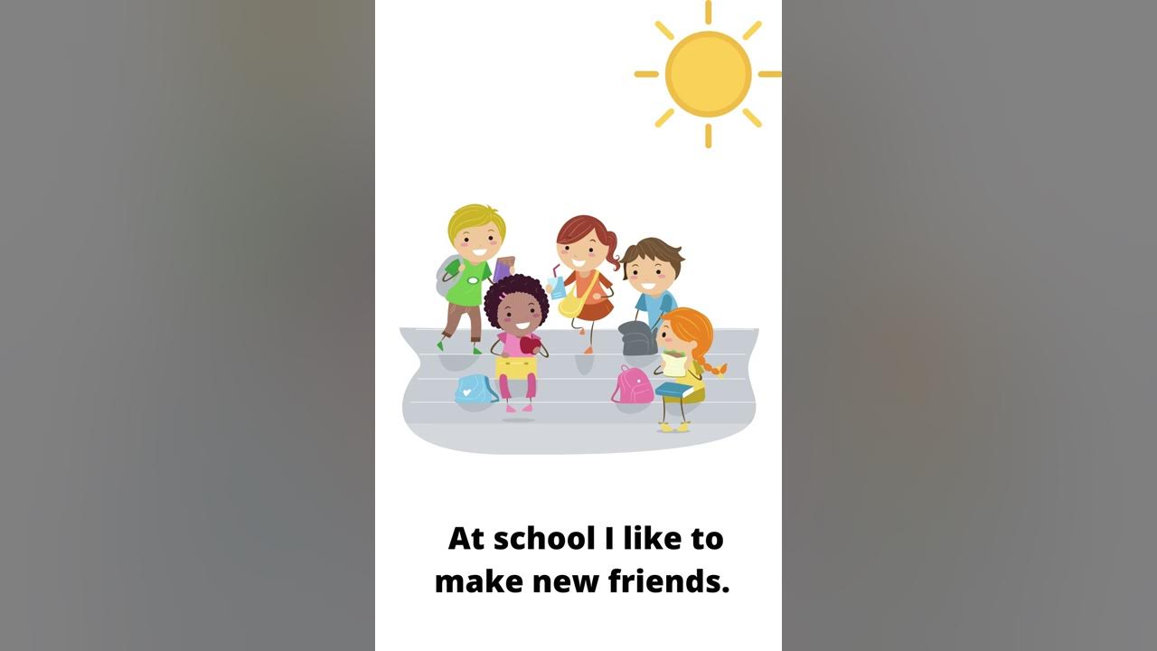 Going Back To School Social Story| School is Fun| Social Story For ...