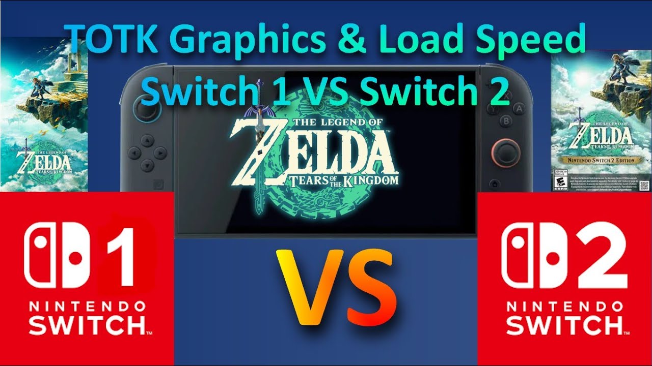 Comparing the Switch 2 Version of TOTK to the Switch 1 | Nintendo ...
