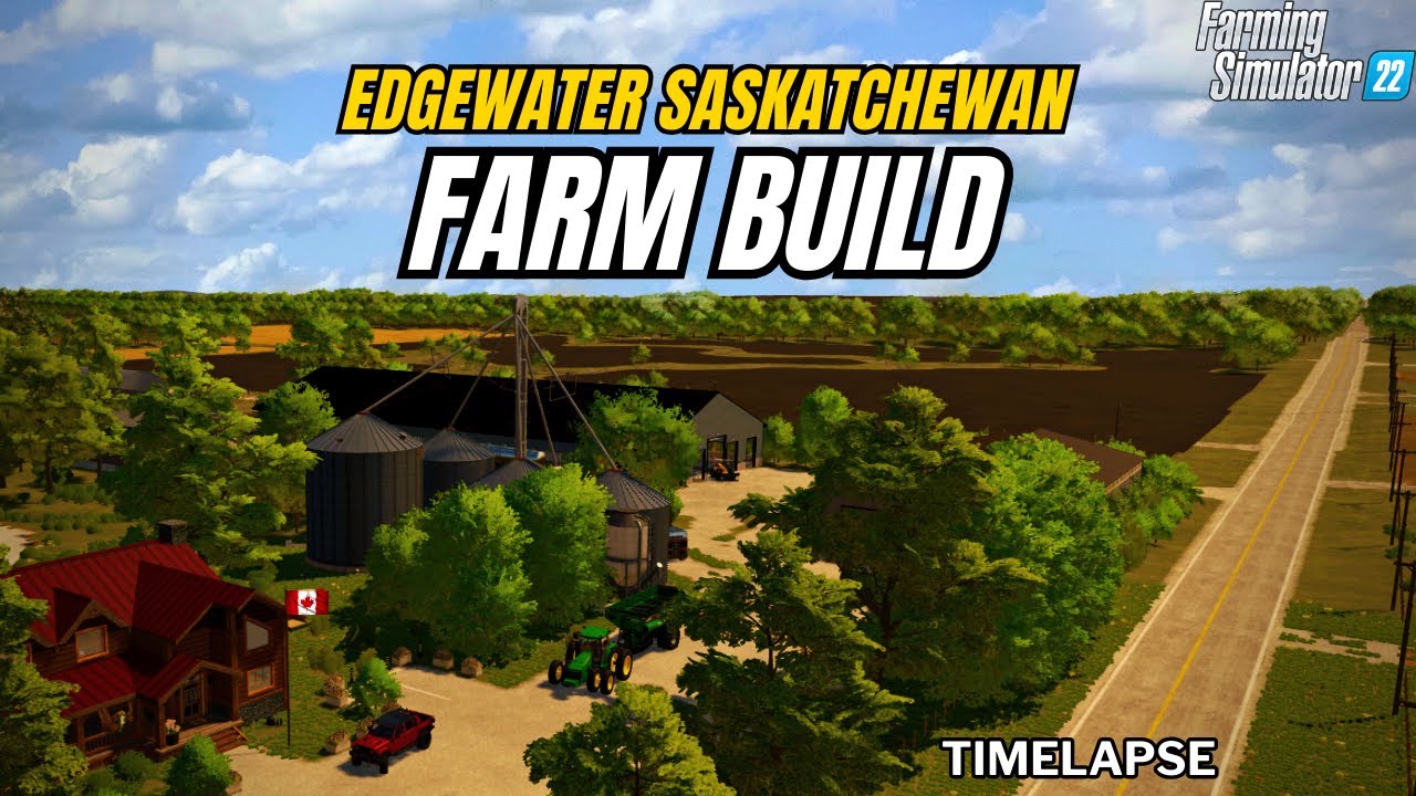 Building a Farm in Canada | Farming Simulator 22 - YouTube