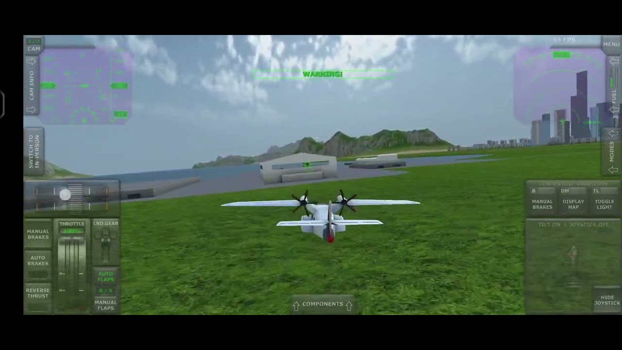PS-26 Flying in the window cargo in turboprop Flight Simulator # ...