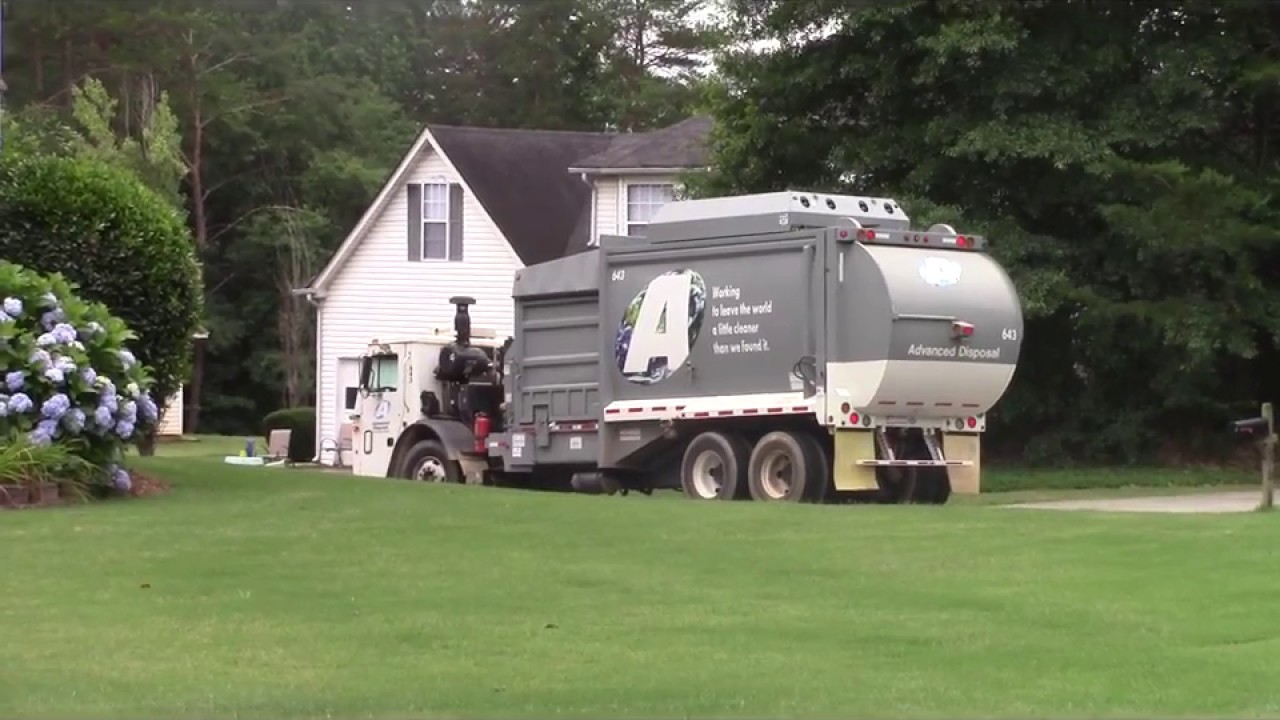 Advanced Disposal- Mcneilus M/A Garbage truck - YouTube