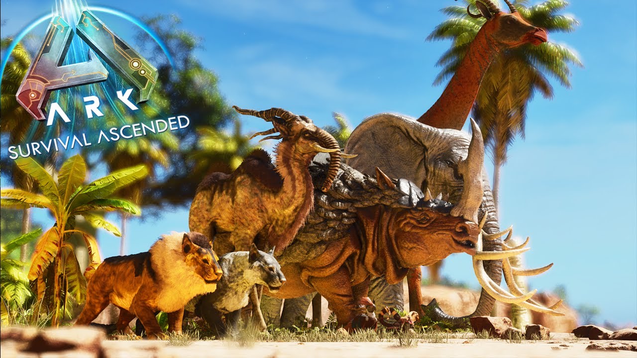 NUEVAS CRIATURAS EXOTICAS EN ARK: SURVIVAL ASCENDED | PlayiNkZ - YouTube