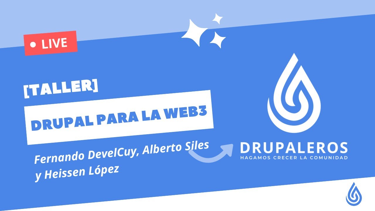 [Taller] Drupal para la Web3 - YouTube