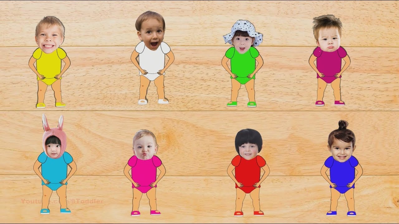 Make kids laugh and learning color #2 - YouTube