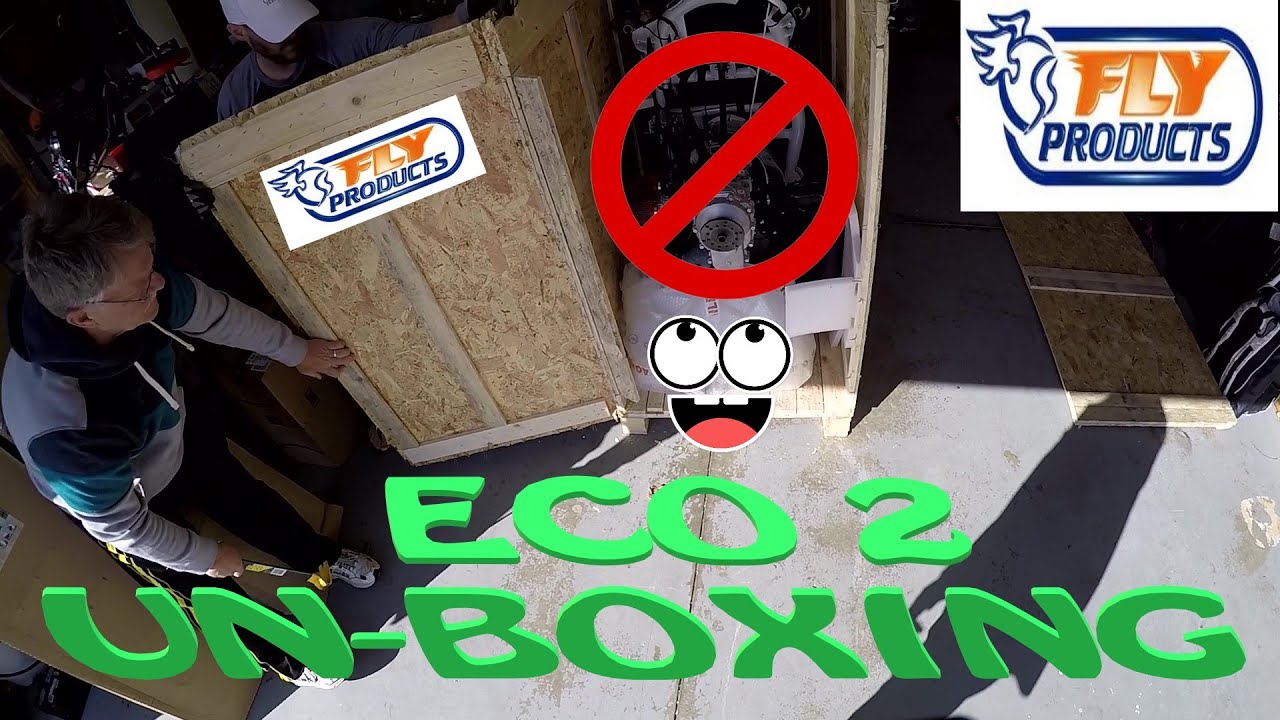 Unboxing The Tandem Fly Products Eco 2 Paramotor - YouTube