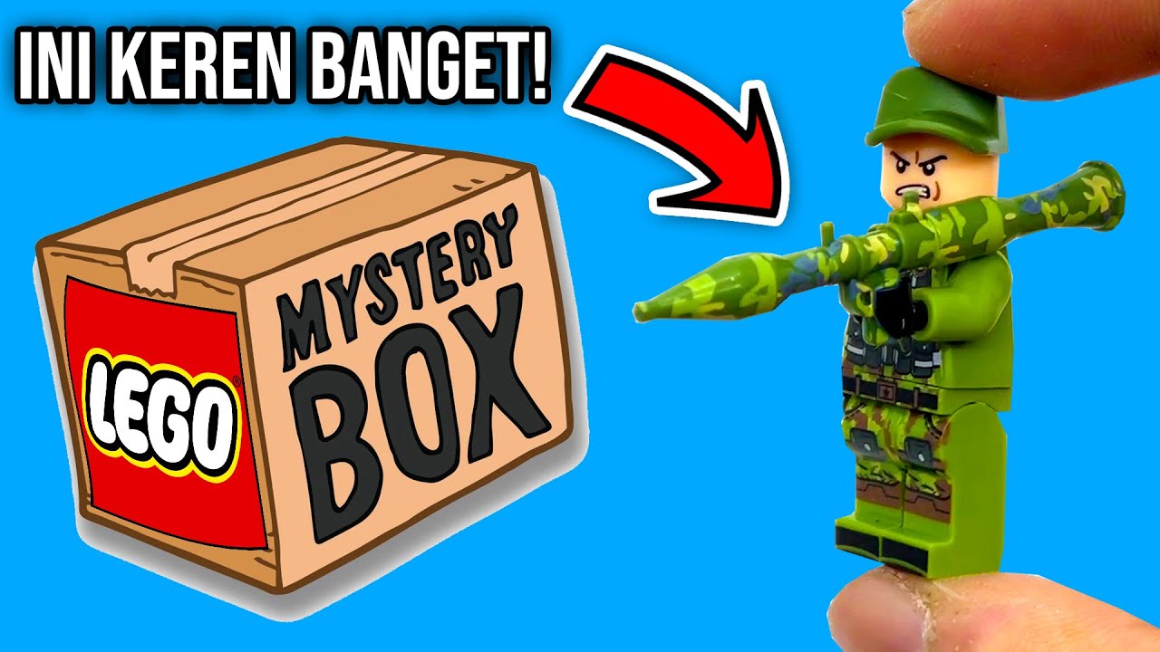 LEGO ADA BAZOOKA COOY! BUKA BUKA LEGO MINIFIGURE MYSTERY BOX PART 2 ...