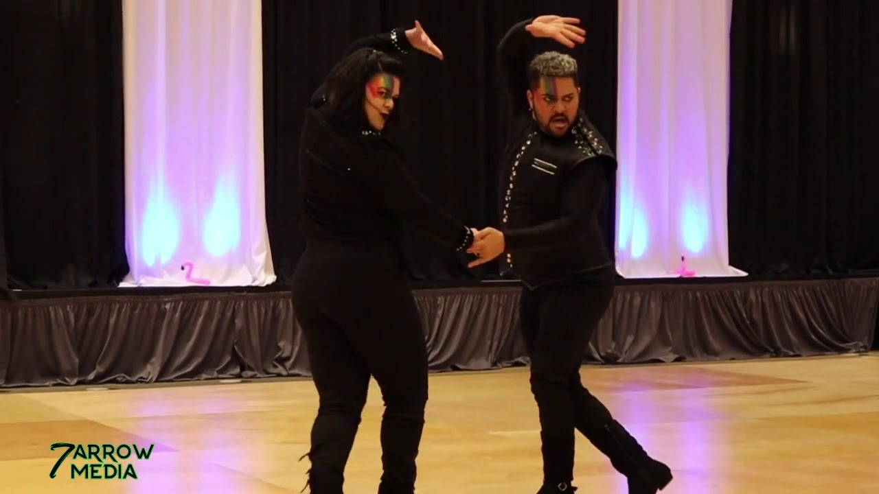 RCS 2019 RISING STAR - DEREK LEYVA & JENNIFER NORRIS (3rd Place) - YouTube