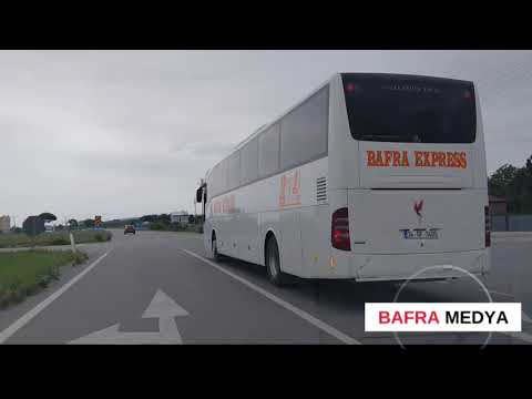 Alaçam Bafra Yolu Otobüs Severlere