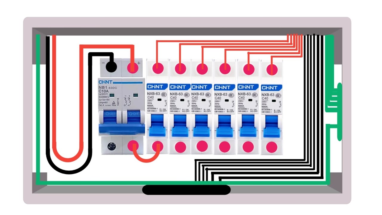 mcb box connection electrical work || ডিবি বক্স কানেকশন ইলেকট্রিক কাজ ...