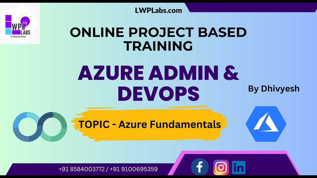 Azure DevOps and Admin DAY -3 (Paid Batch -54) | Azure Fundamentals ...
