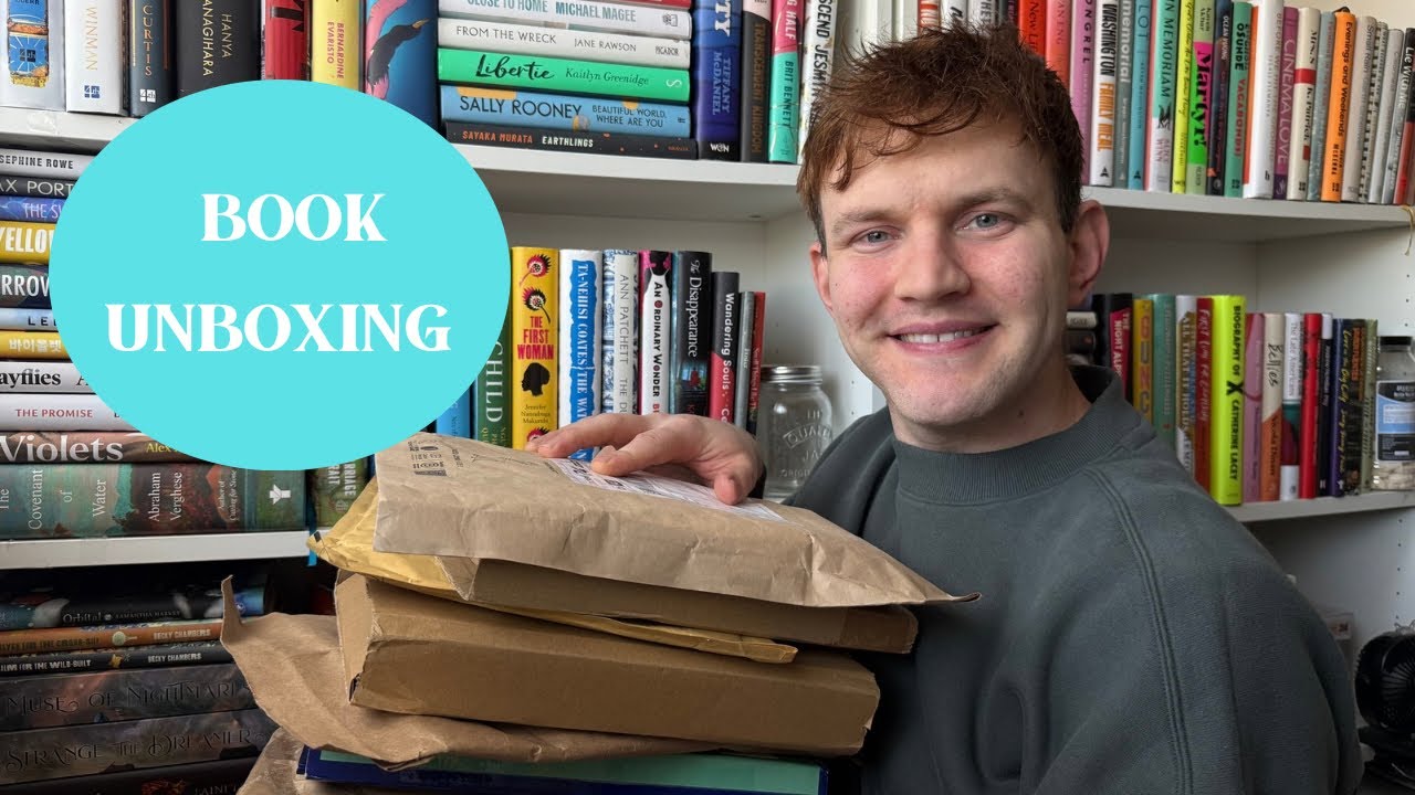 Book Unboxing | Watch me open some exciting books! - YouTube