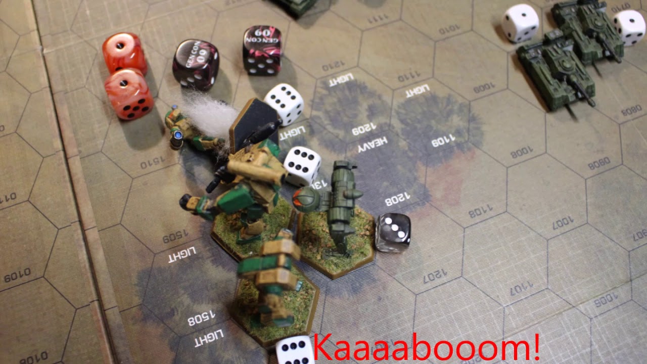 Battletech Batrep 11,000 Points West Lo Rangers Vs Capellan Confederation PDF - YouTube