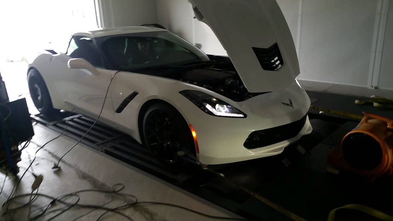 Jessica c7 vette procharger D1SC tuning - YouTube