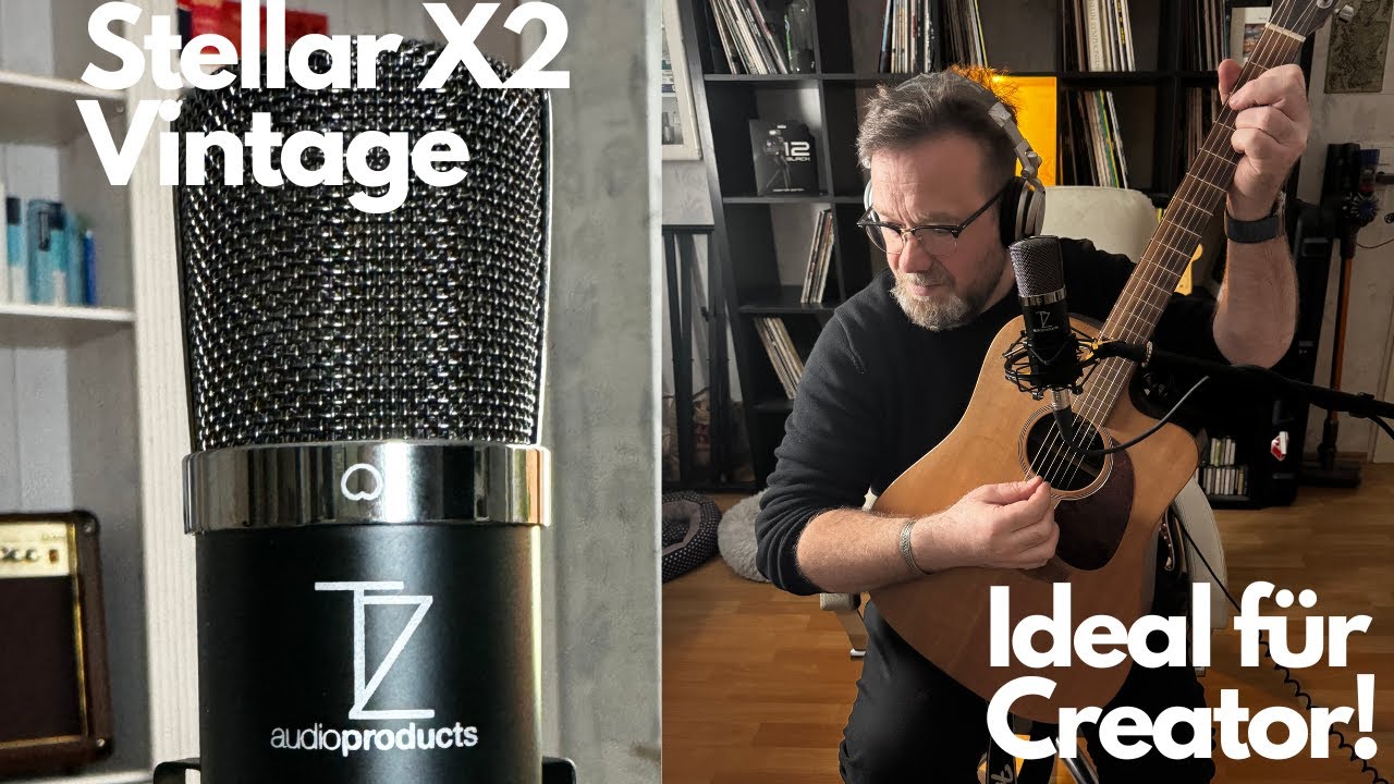 TZ Audios Stellar X2 Vintage im Test(Ideal für Creator) - YouTube