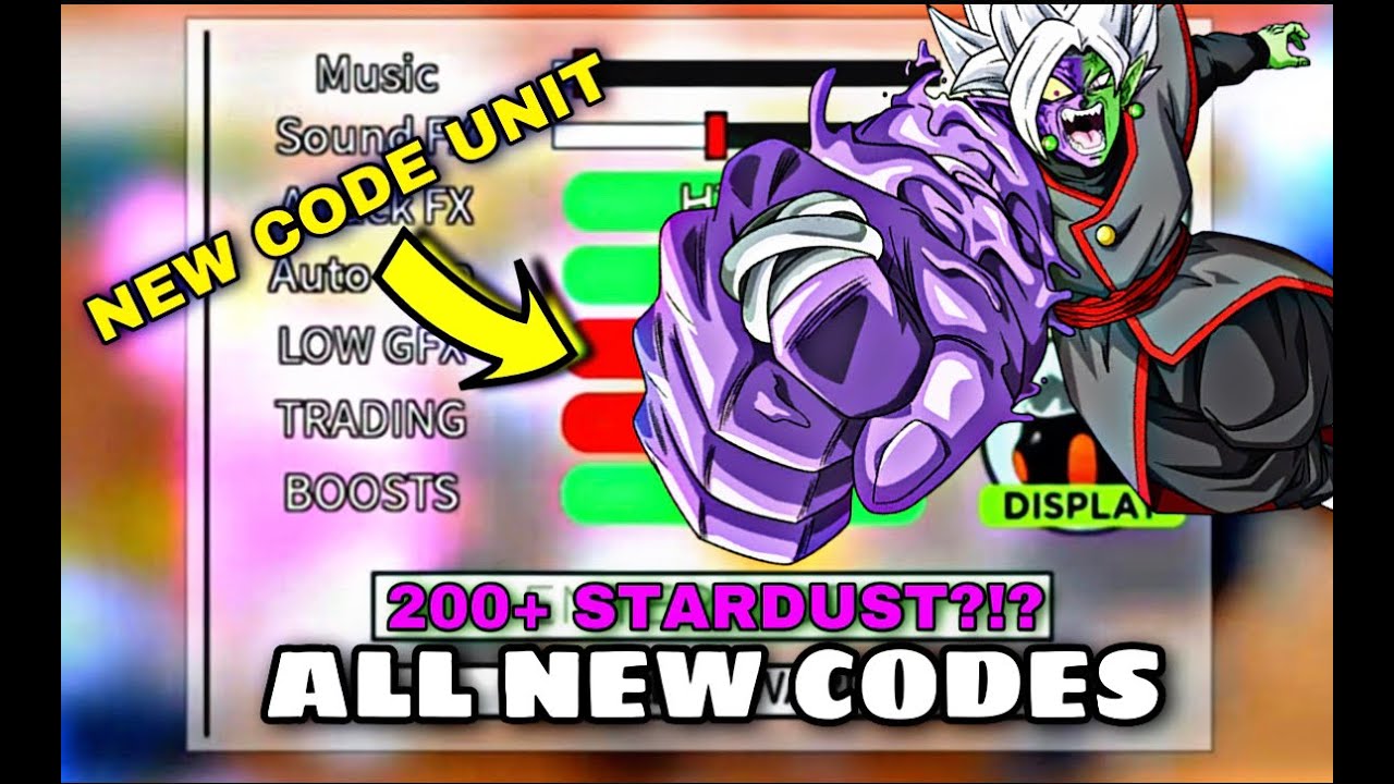 ALL THE NEW CODES IN ATSD!! (250 STAR DUST?!?) AND NEW OP CODE UNIT!! || All Stars Tower Defense ...