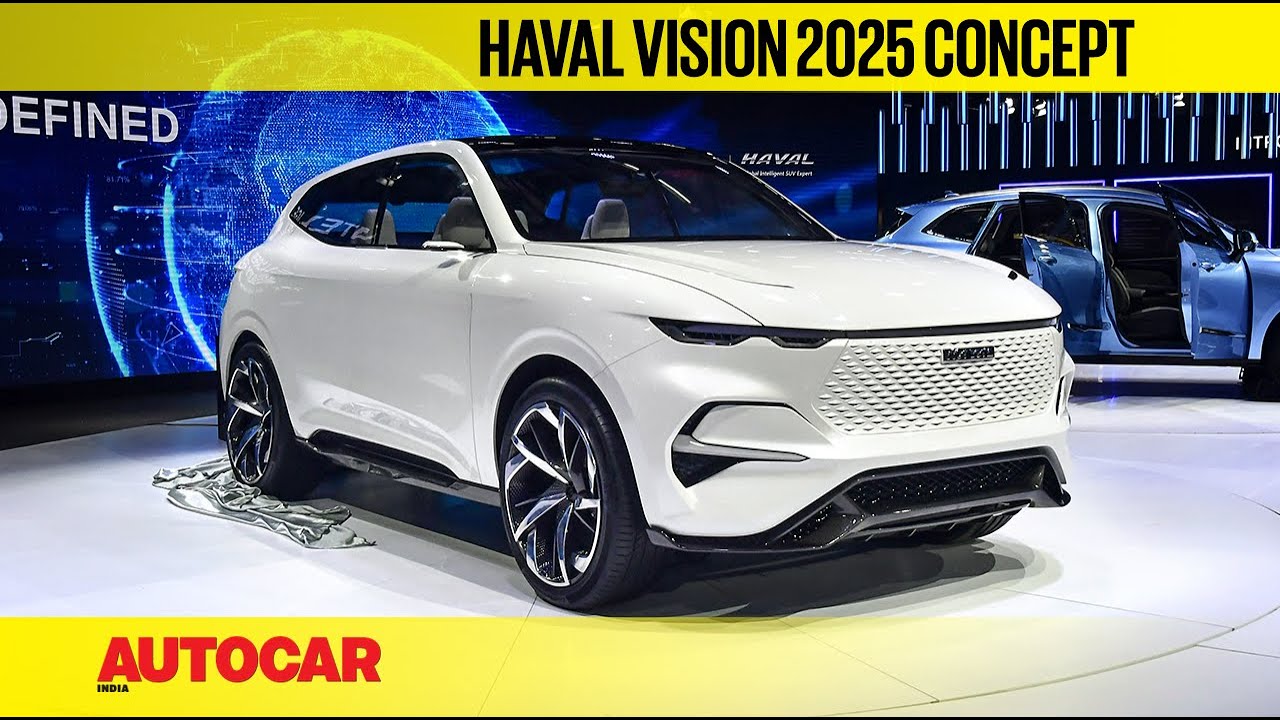 Auto Expo 2020 : Haval Vision 2025 Concept Walkaround | First Look ...