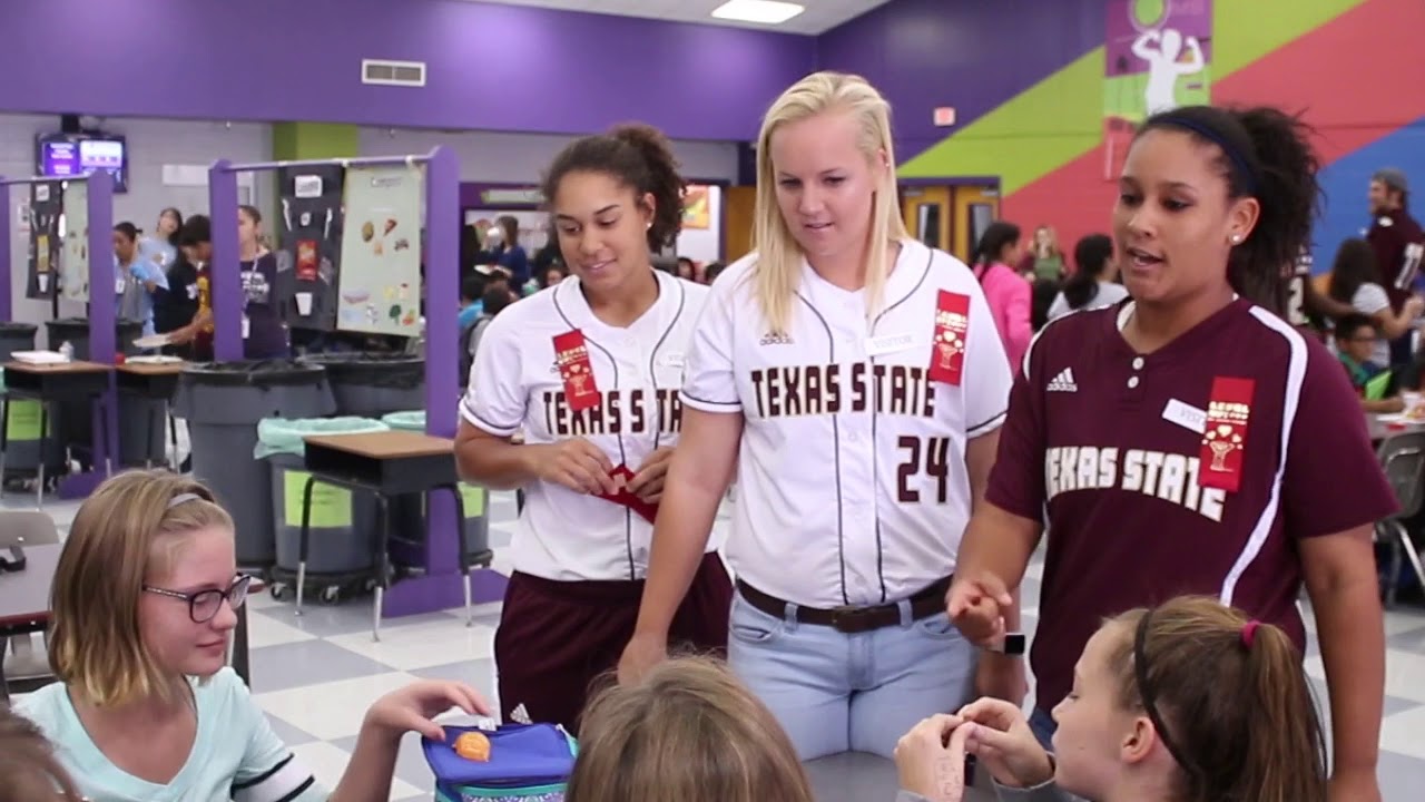 Red Ribbon Week - TXST Athletics at Miller Middle School - YouTube