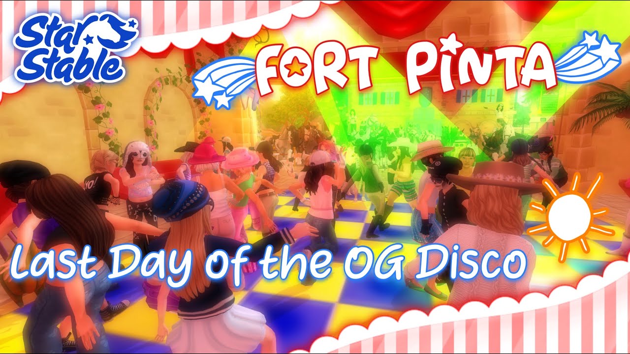 Fort Pinta’s Last Day of the Original Disco ⭐️ Star Stable Online - YouTube