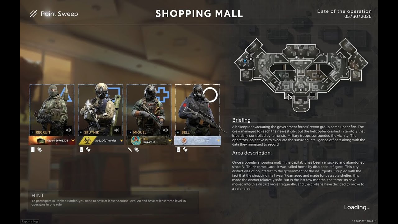 Caliber Gameplay SAS Bell in the Shopping Mall - YouTube