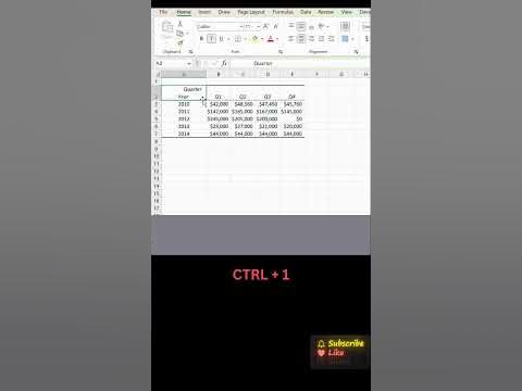 #20 - Excel Tips & Tricks - Add Double Headers - YouTube