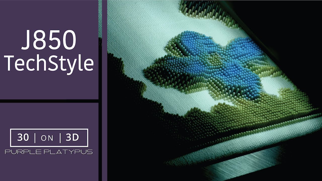 30 on 3D: J850 TechStyle | Purple Platypus - YouTube