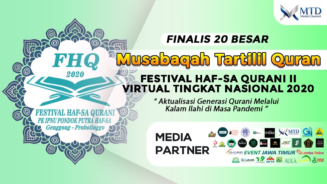 Juara 1 MTrQ Evi Maulida Sari - Umum II FHQ Nasional 2020 - YouTube