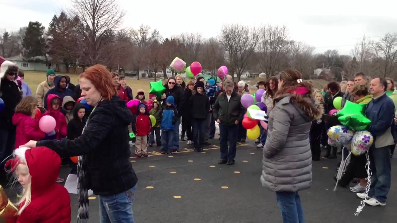 Celebration Of Life Balloon Launch - YouTube