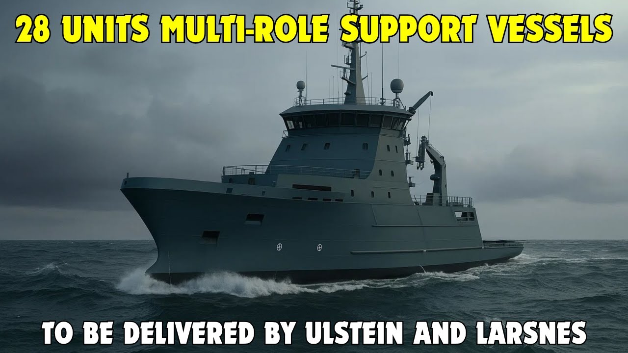 MAKING IT QUICK DELIVERY FOR 28 UNITS Multi-Role Support Vessels MADE BY Ulstein and Larsnes ...