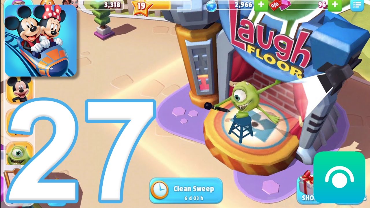 Disney Magic Kingdoms - Gameplay Walkthrough Part 27 - Level 19 (iOS ...