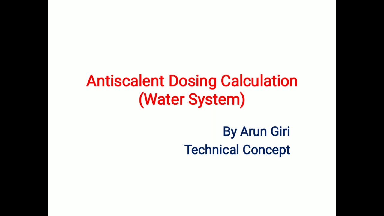 Hindi Antiscalent Dosing Calculation How To Calculate Dosing Of hindi-antiscalent-dosing-calculation-how-to-calculate-dosing-of
