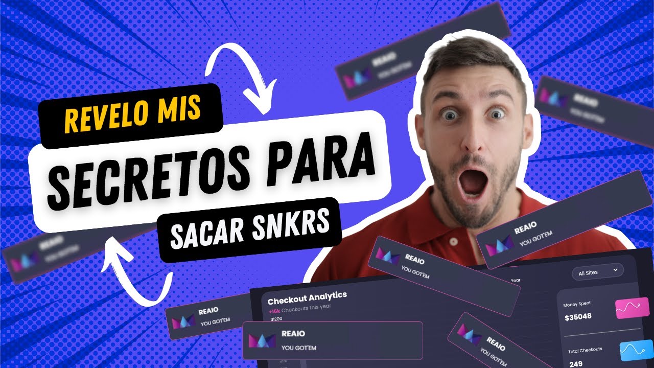 Revelo mis secretos para sacar más SNKRS con REAIO - YouTube