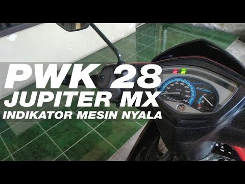 Ganti Karbu PWK 28 Jupiter MX Old indikator Mesin Menyala sekalian pasang CDI Rextor #21