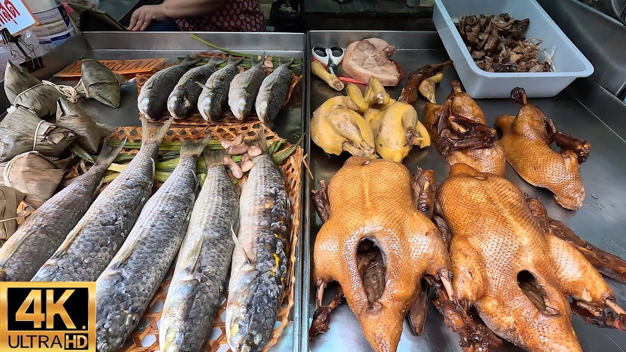 Chinatown Street Food | Duck and Chinese noodles 🇹🇭 Bangkok Thailand in ...