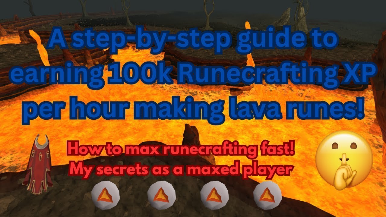 Insane Runecrafting XP Hack: Get 100k XP Per Hour! 🚀 Best rcing Guide Ever! New2024 #runescape # ...