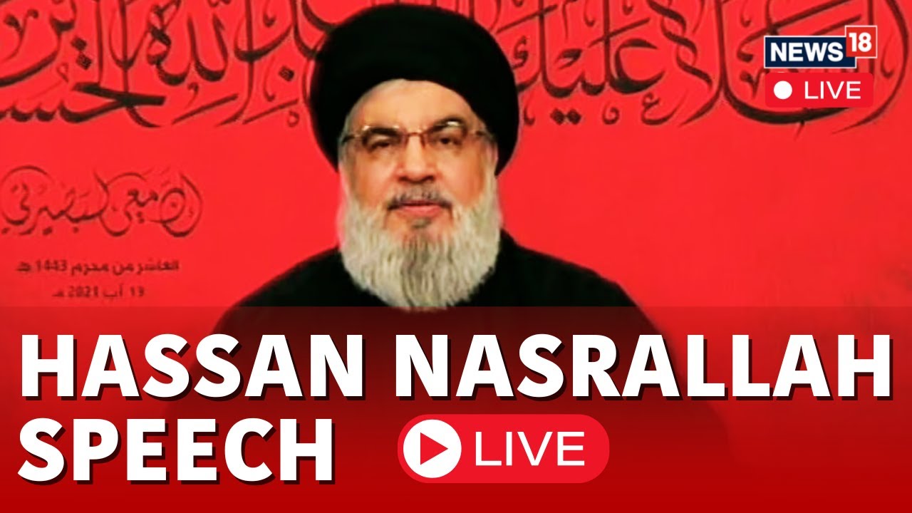 Hassan Nasrallah LIVE | Israel-Palestine Conflict | Hezbollah Leader ...