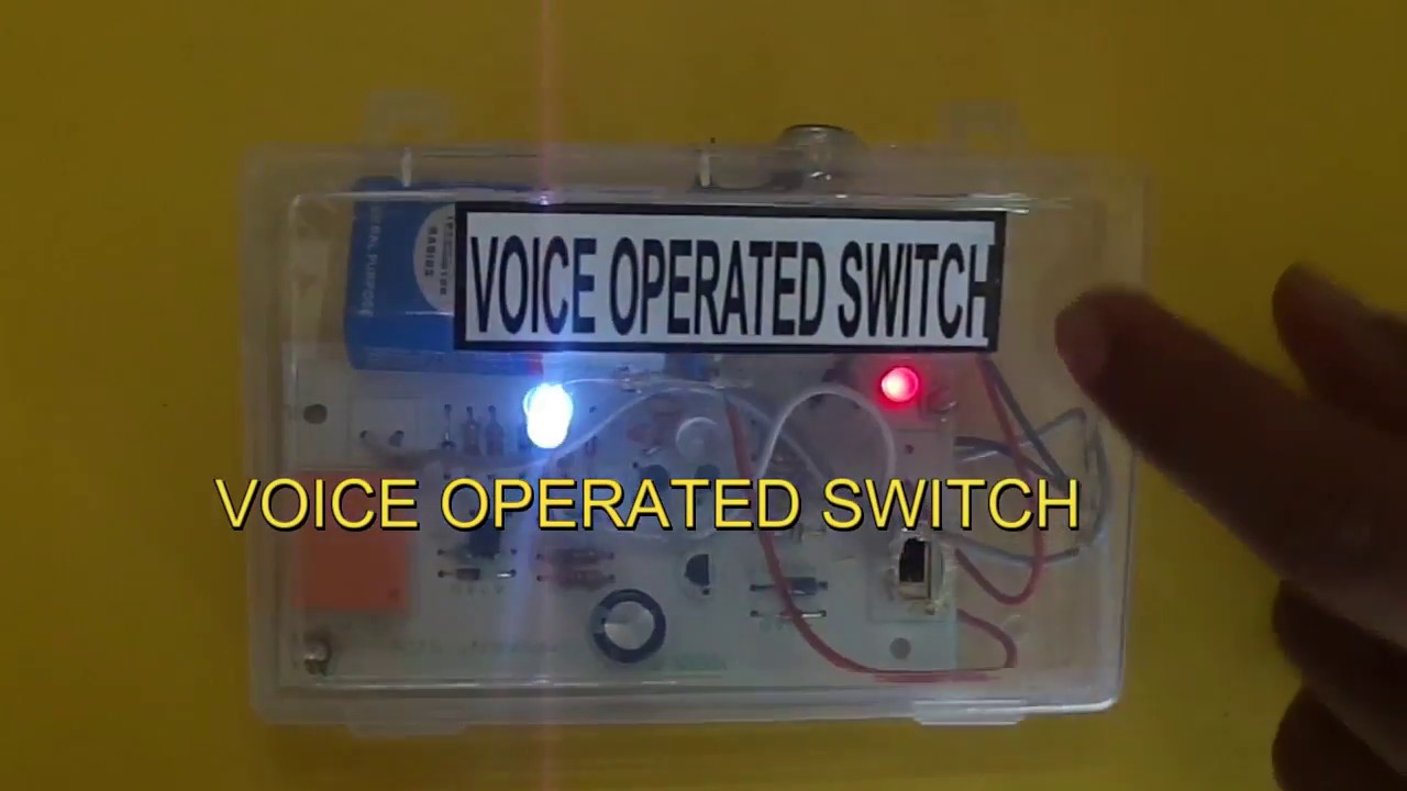 VOICE OPERATED SWITCH - YouTube