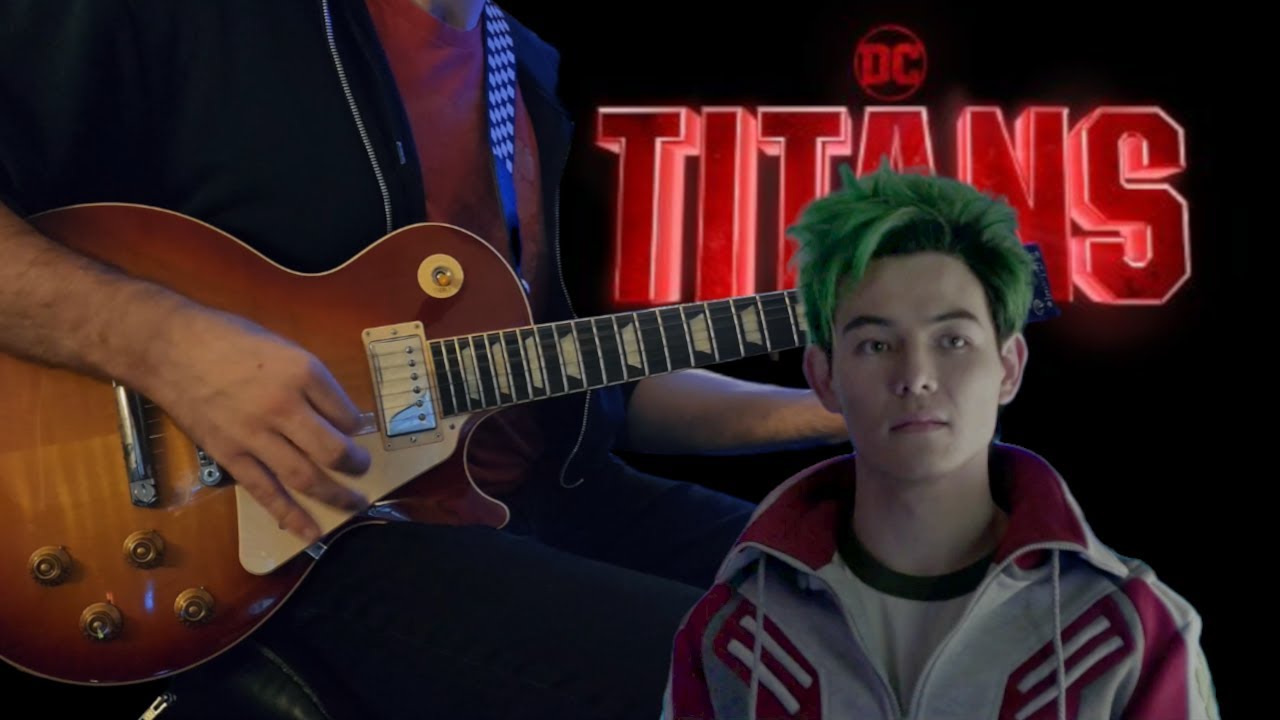 DC Titans Main Theme Metal Guitar Cover - YouTube