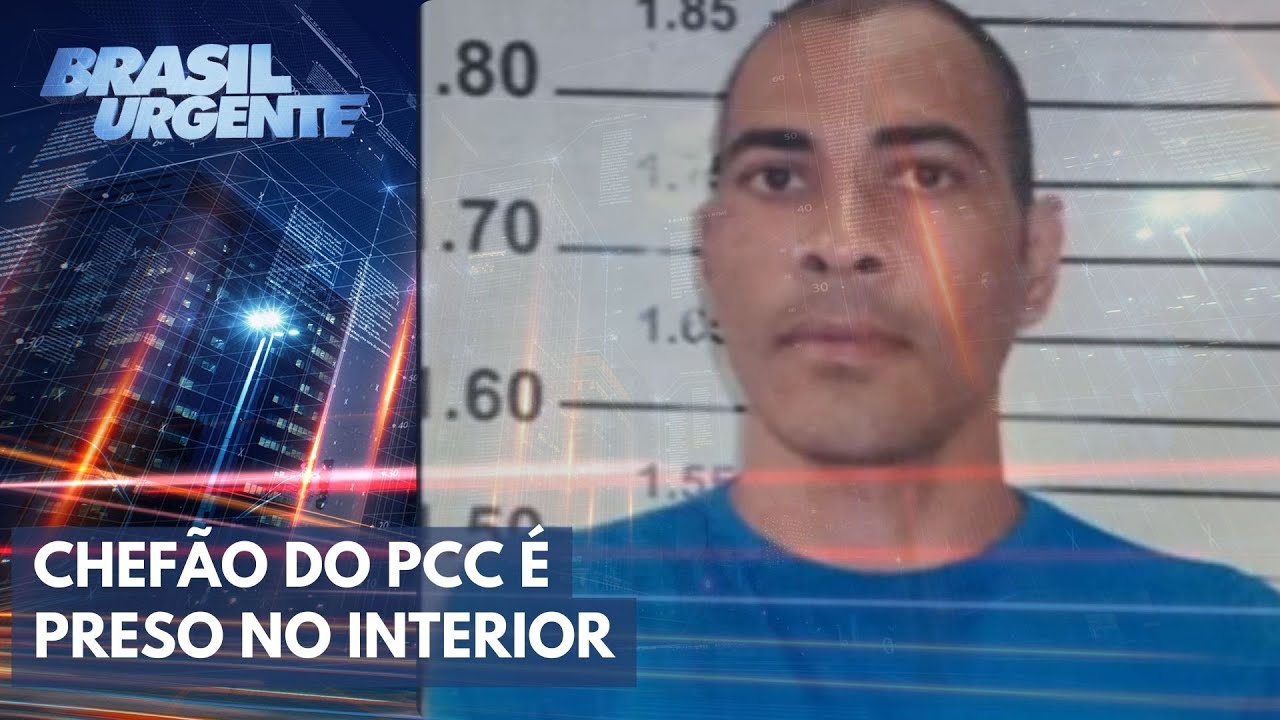 Chefão do PCC é preso no interior de SP - YouTube