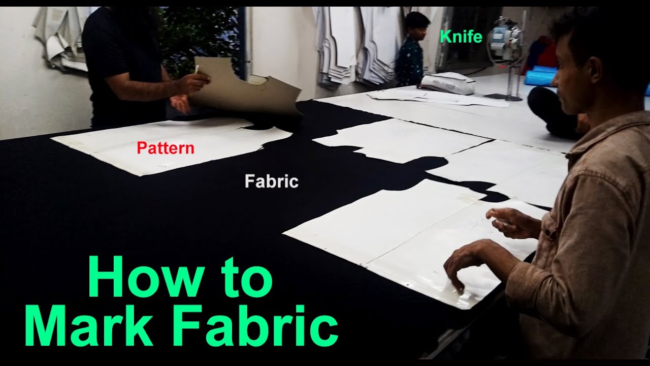 How to Mark Fabric for Cutting | Marker Planning | T-Shirts Pattern ...