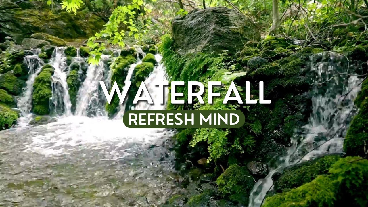 💦Amazing Pure Waterfall🍀 Perfect for Prayer,Meditation, Feel Inspired ...