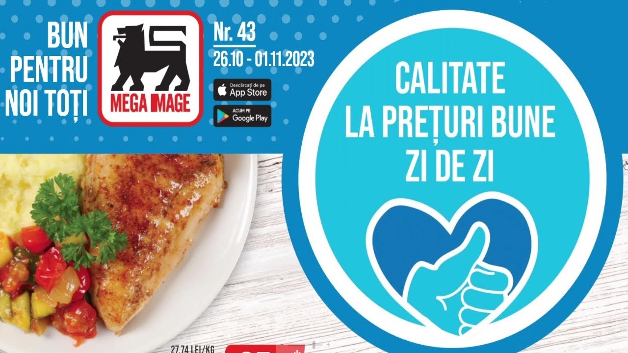 CATALOG MEGA IMAGE 26 OCTOMBRIE 2023/OERTE MEGA IMAGE 26 OCTOMBRIE 2023 ...